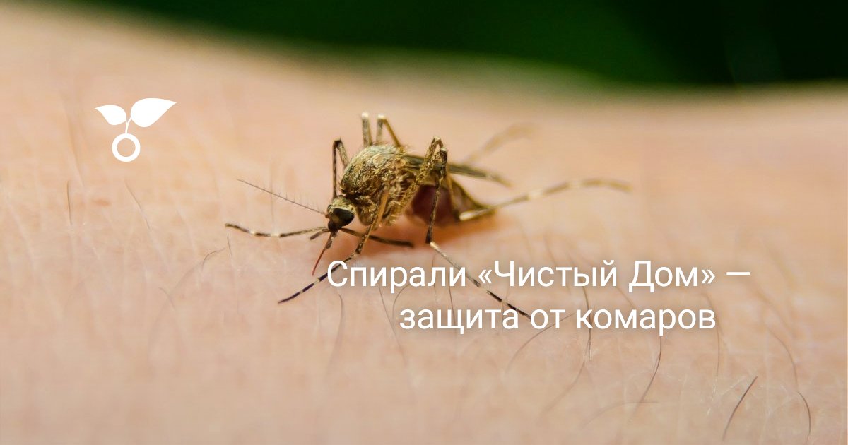 Спирали «Чистый Дом» — защита от комаров — Ботаничка