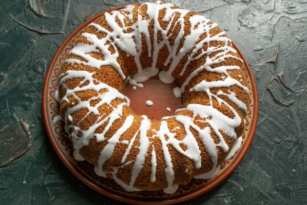 Лимонный кекс с грецкими орехами. Пошаговый рецепт с фото — Ботаничка